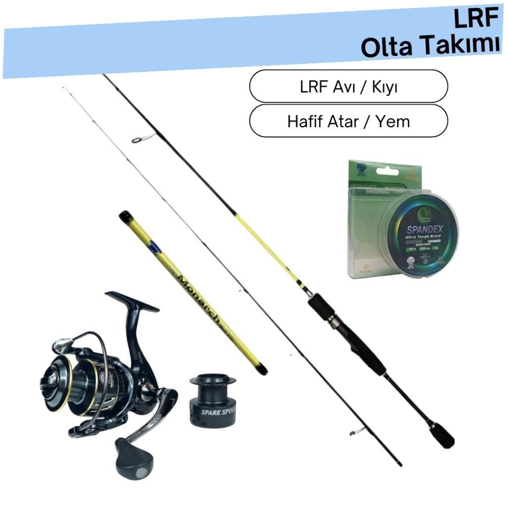DFT LRF Olta Takımı (Makine, Kamış, Misina)-DFT-Hazır Olta Setleri DFT LRF Olta Takımı (Makine ...